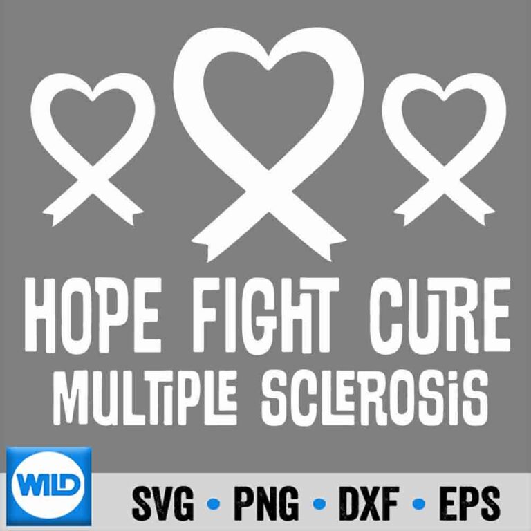Multiple Sclerosis SVG, Multiple Sclerosis Awareness Ms Hope Walk SVG ...