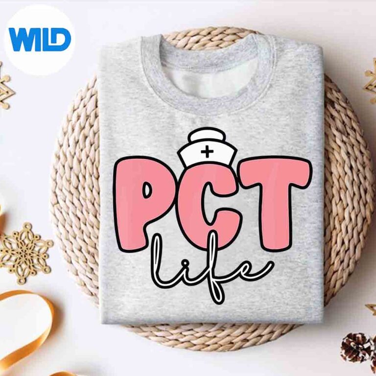 Nurse SVG, Pct Nurse Pct Life Hospital Rn And Patient Care Tech SVG - WildSvg