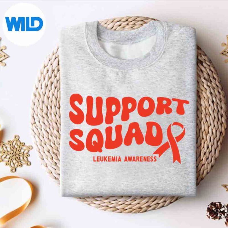 Multiple Sclerosis SVG, Support Squad Leukemia Awareness Relax Keen SVG ...