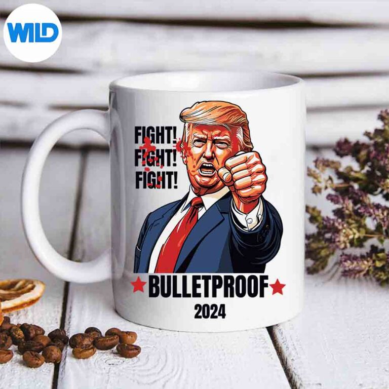 Trump SVG, Trump Shot Bulletproof Bloody Ear Bleeding Butler Pa Trump ...