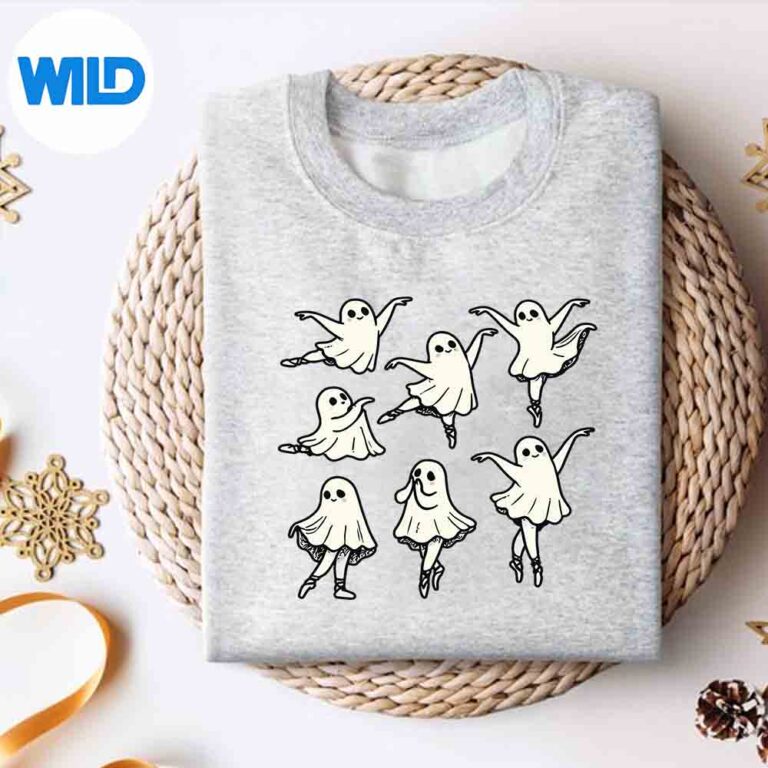 Ballet SVG, Ballet Ghost Ballet Dancer Spooky Dance Teacher Halloween ...