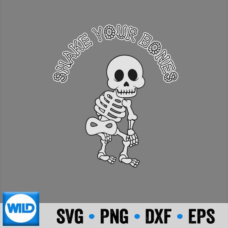 Skeleton SVG, Halloween Skeleton Vibes Dance Twerking Skeleton Twerk ...