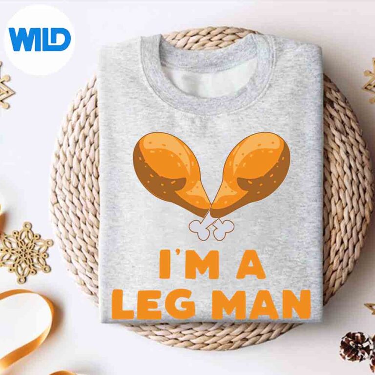 Turkey SVG, Leg Man Thanksgiving Turkey Trot SVG - WildSvg