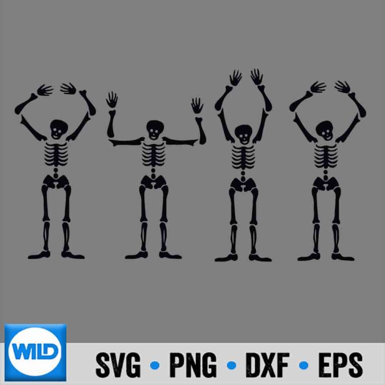 Skeleton SVG, Ohio Skeleton Halloween Ohio State SVG - WildSvg