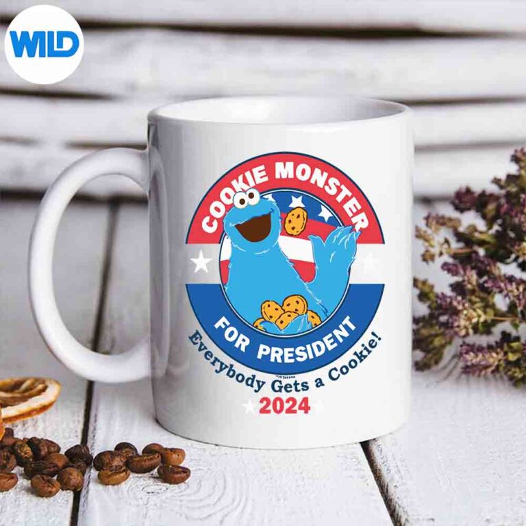 Sesame SVG, Sesame Street Cookie Monster For President SVG - WildSvg