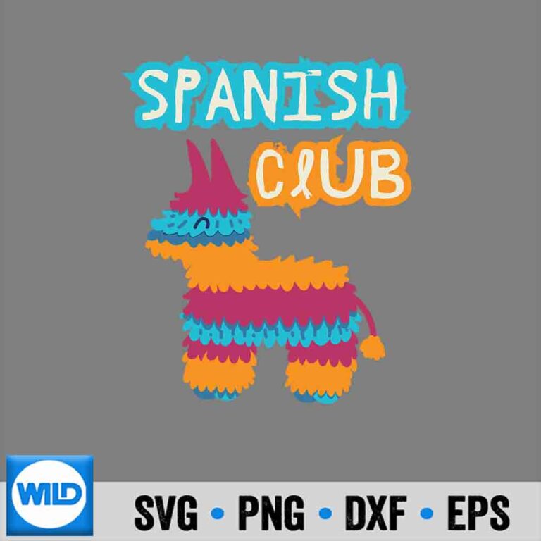 Spanish SVG, Spanish Club Colorful Pinata Spanish Mexican SVG - WildSvg