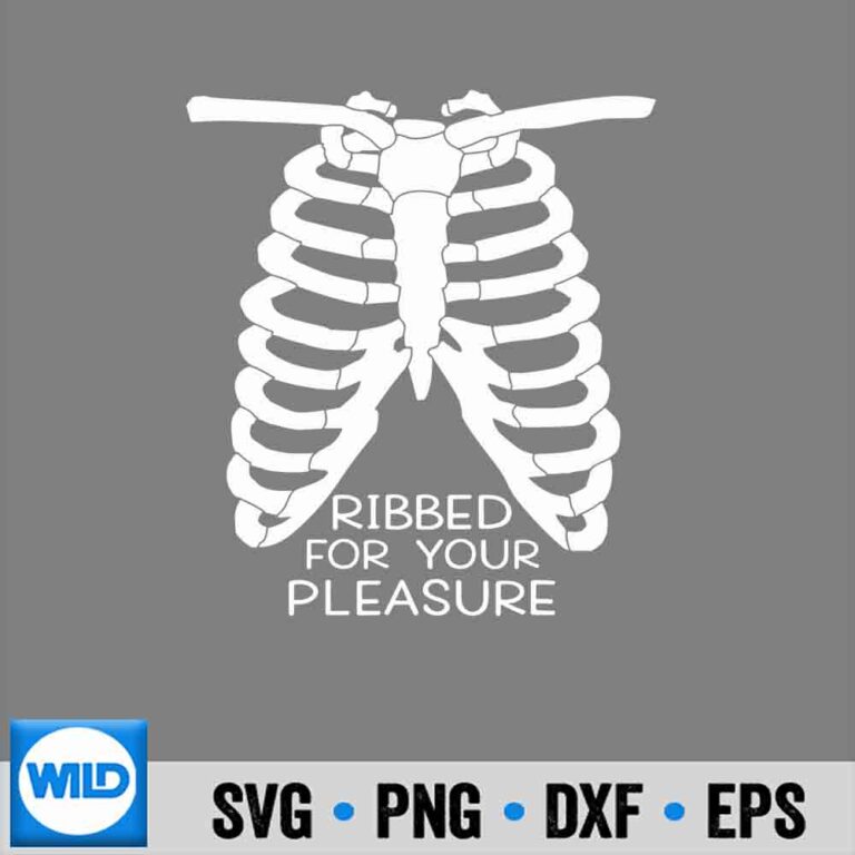 Skeleton SVG, Adult Skeleton Rude Innuendo Meme Rib Cage Joke SVG - WildSvg