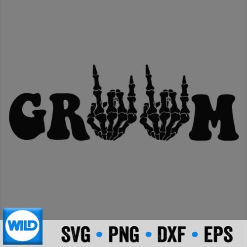 Skeleton SVG, Groom Bride Skeleton Gothic Halloween Wedding Bachelor ...