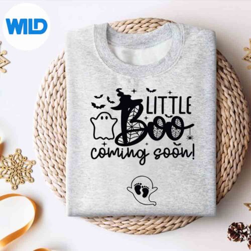 Ghost SVG, Halloween A Little Boo Coming Soon Ghost Spooky SVG - WildSvg