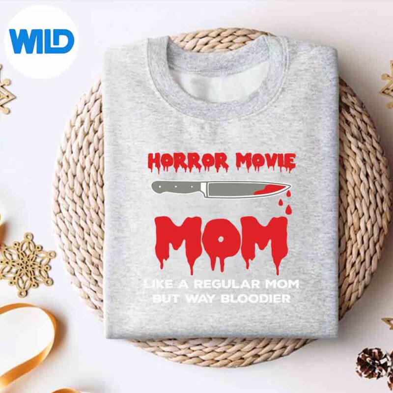 Horror SVG, Horror Movie Mom For Mom Horror Film SVG - WildSvg