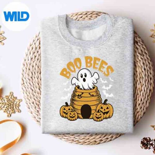 Boo Bees Couples SVG, I Love Her Boo Bees Couples Halloween Adult ...