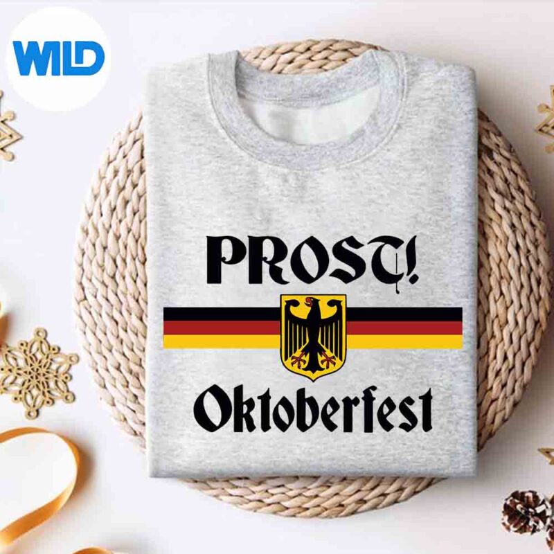 Oktoberfest SVG, Oktoberfest Prost Deutschland German Flag Eagle Coat ...