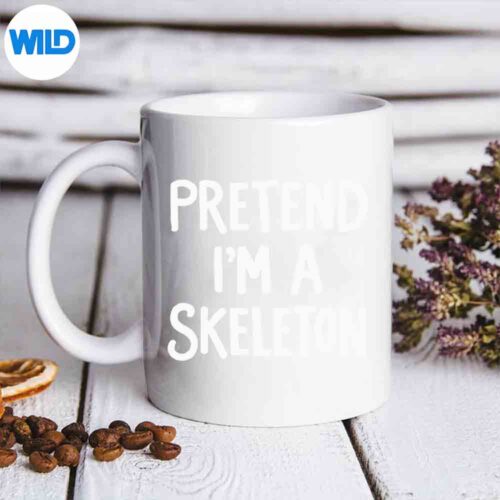 Skeleton SVG, Pretend Im A Skeleton Excited SVG - WildSvg