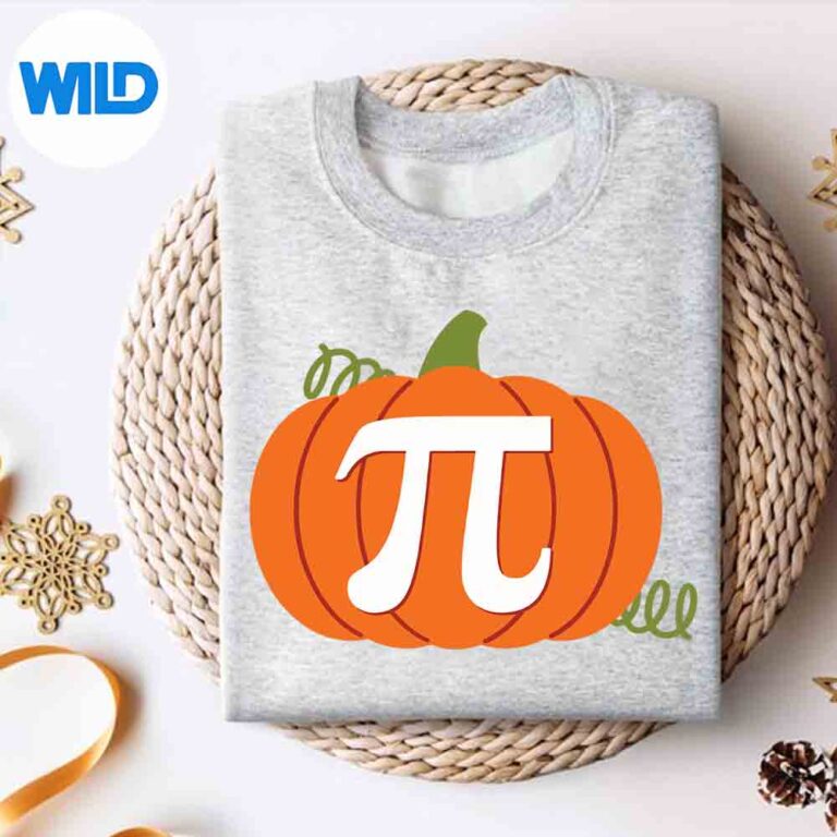Pumpkin SVG, Pumpkin Pi Halloween Math Teacher SVG - WildSvg