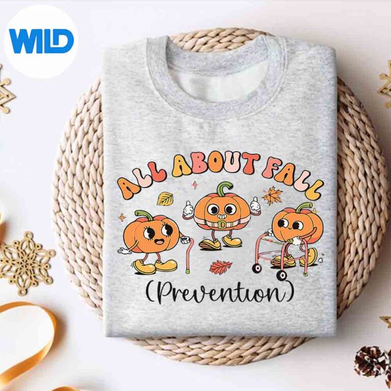 Occupational Therapy SVG, Retro I Love Fall Prevention Fall ...