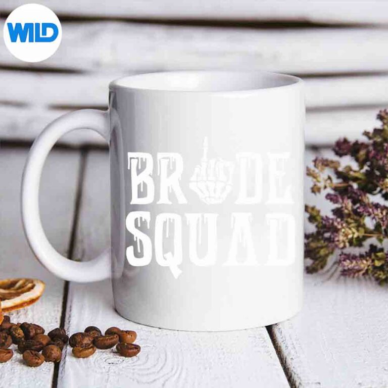 Spooky SVG, Spooky Bride Squad Gothic Wedding Halloween Bachelorette ...