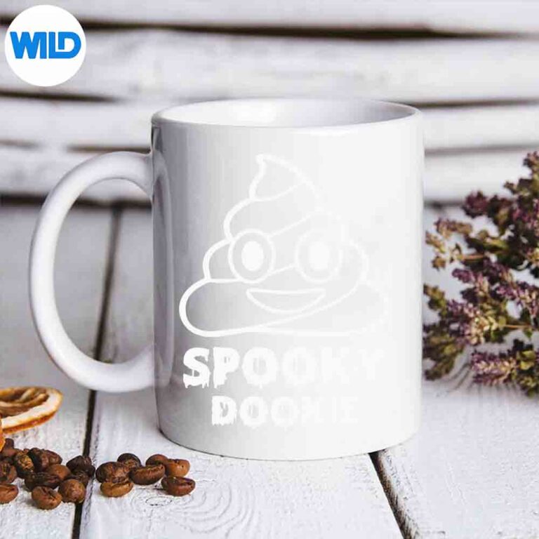 Spooky SVG, Spooky Dookie Halloween Cute Spooky Season Poop Face SVG ...