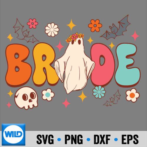 Spooky SVG, Spooky Halloween Bride To Be Bachelorette Party Matching ...