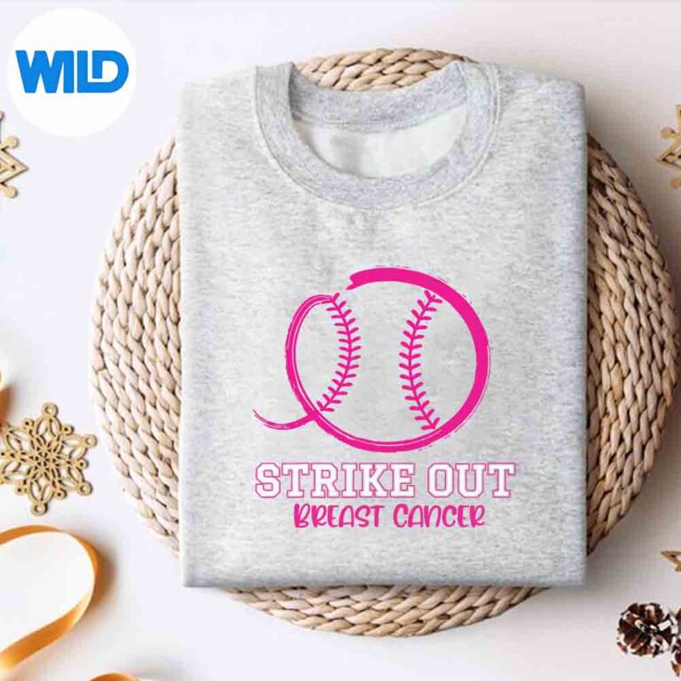 Breast Cancer Awareness SVG, Strike Out Breast Cancer Awareness ...