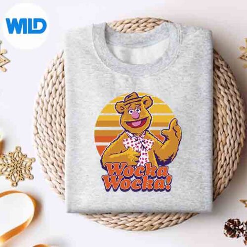 Fozzie Bear Portrait SVG, Disney The Muppets Fozzie Bear Wocka Wocka ...