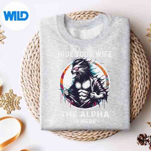 Alpha Wolf Meme SVG, Alpha Wolf Werewolf Meme For Wolf Meme SVG - WildSvg