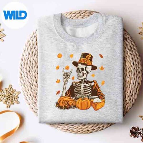 Xray skeleton Thanksgiving SVG, Thanksgiving Xray Skeleton Rock Hand ...