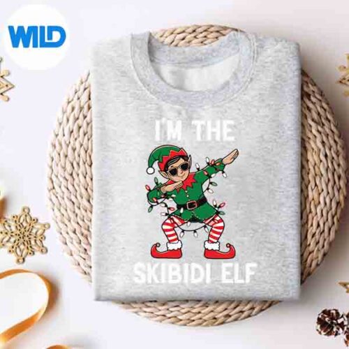 Christmas Skibidi Girls SVG, Christmas Brainrot The Skibidi Elf Xmas ...