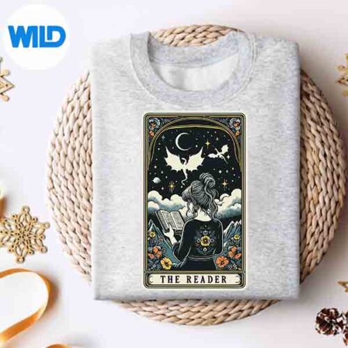 Reader Tarot Dragon SVG, The Reader Tarot Card Book Dragon Romantasy ...