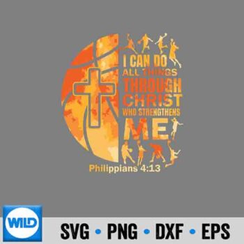 Christian Basketball SVG, Christian Basketball Youth Religious Bible ...