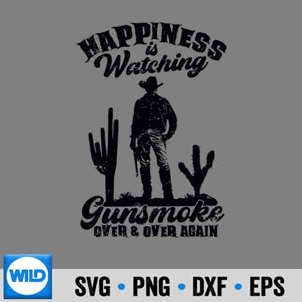Gunsmoke Long Branch SVG, Gunsmoke Long Branch Saloon Tv Cow SVG - WildSvg