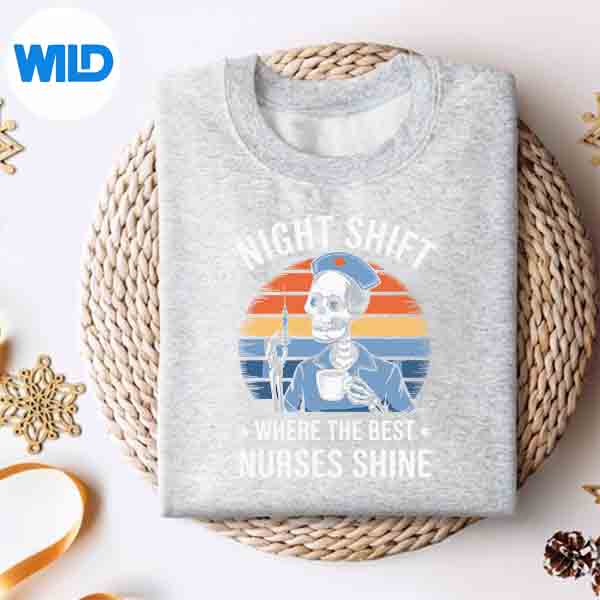 Night Shift Nurse Life SVG, Night Shift Where The Best Nurses Nurse SVG ...