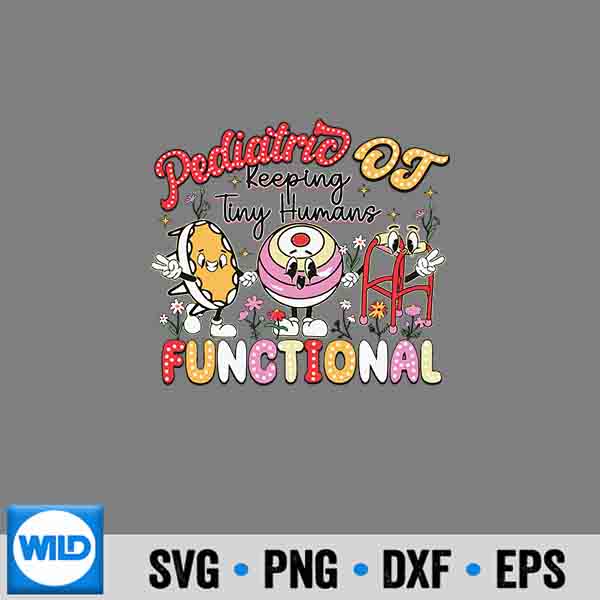 Pediatric OT SVG, Pediatric Ot Keeping Tiny Humans Functional Ot Month ...