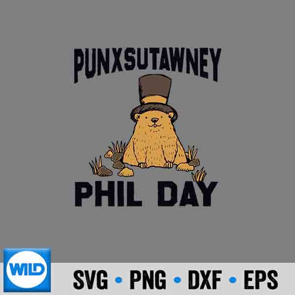 Punxsutawney Phil Day SVG, Punxsutawney Phil Day Groundhog Day Punxsy ...