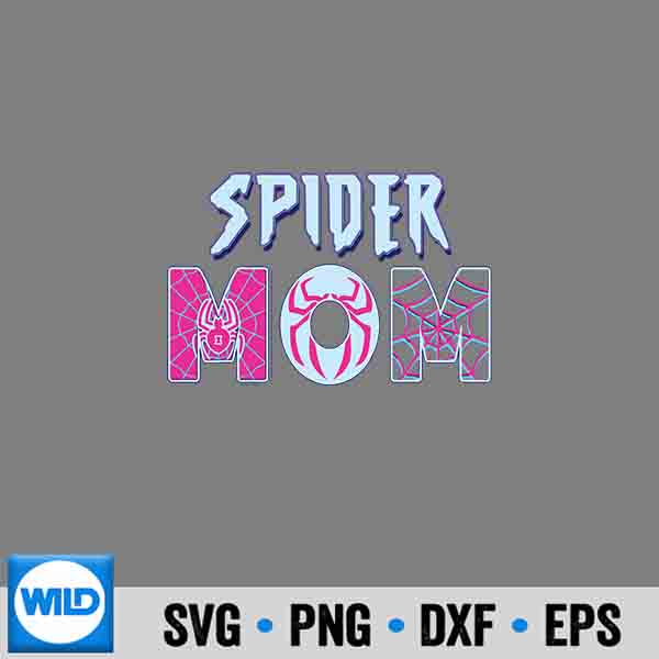 Spider Mom SVG, Spider Mom Mothers Day Matching Family SVG - WildSvg