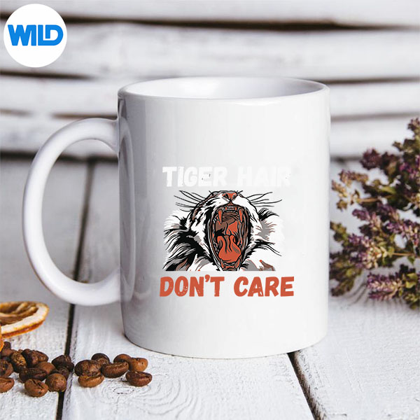 Bengal Tiger Growling SVG, Bengal Tiger Dont Care Tiger Head Growling ...