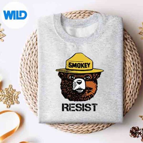 Resist Smokey SVG, Resist Smokey Vintage SVG - WildSvg