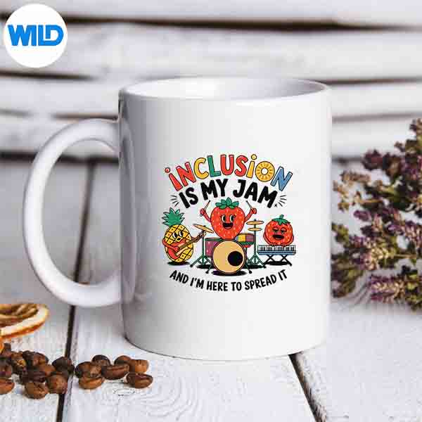 Inclusion Jam SVG, Inclusion Is My Jam Im Here To Spread It Slp ...