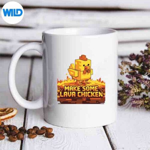 Lava Chicken Pixel SVG, Make Some Lava Chicken Pixel Art SVG - WildSvg