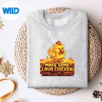 Lava Chicken Pixel SVG, Make Some Lava Chicken Pixel Art SVG - WildSvg