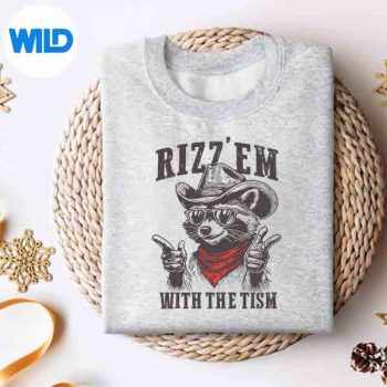 Autism Rizz Raccoon SVG, Autism Rizz Em With The Tism Meme Autistic ...