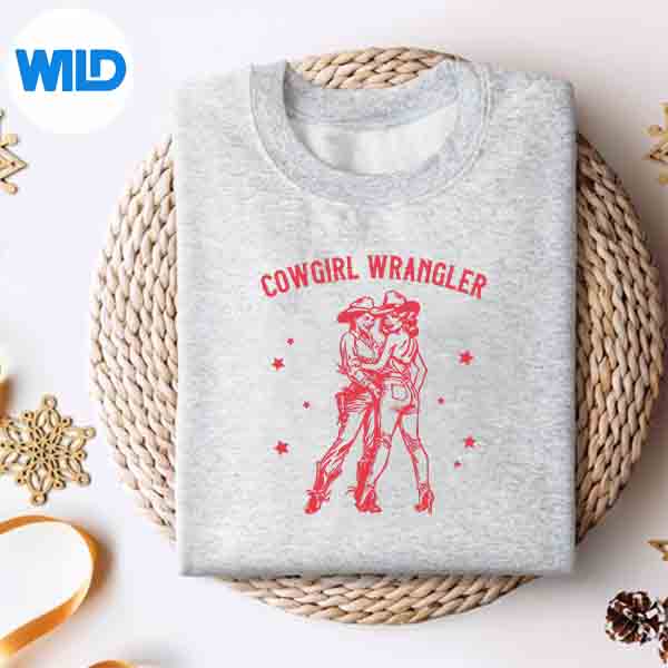 Cowgirl Lesbian SVG, Cowgirl Wrangler Lesbian Vintage SVG - WildSvg