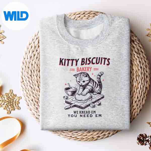 Kitty Biscuits SVG, Kitty Biscuits Bakery Vintage SVG - WildSvg