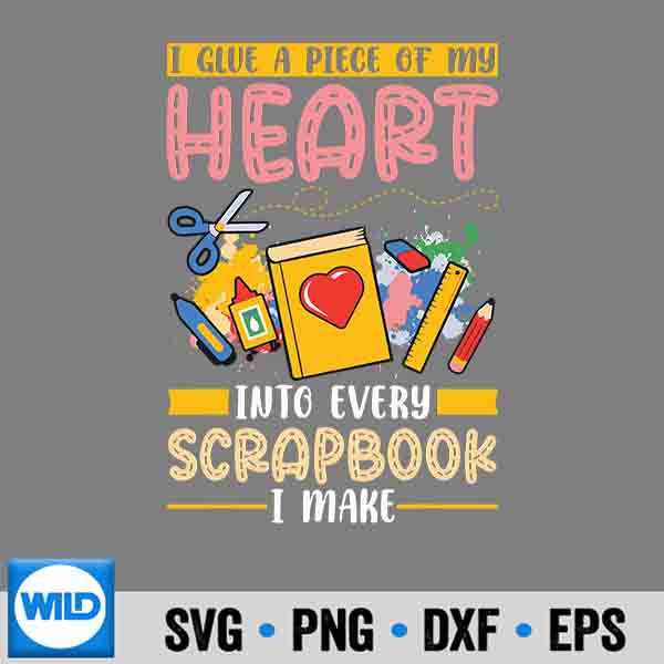 Scrapbook SVG, Scrapbook Scrapbooking SVG - WildSvg