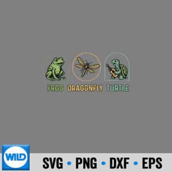 Anti Trump SVG, Subtle Political Humor Antitrump Frog Dragonfly Turtle ...