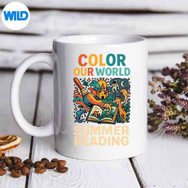 Color Our World Summer Reading For Bookworms Librarians Design for ...