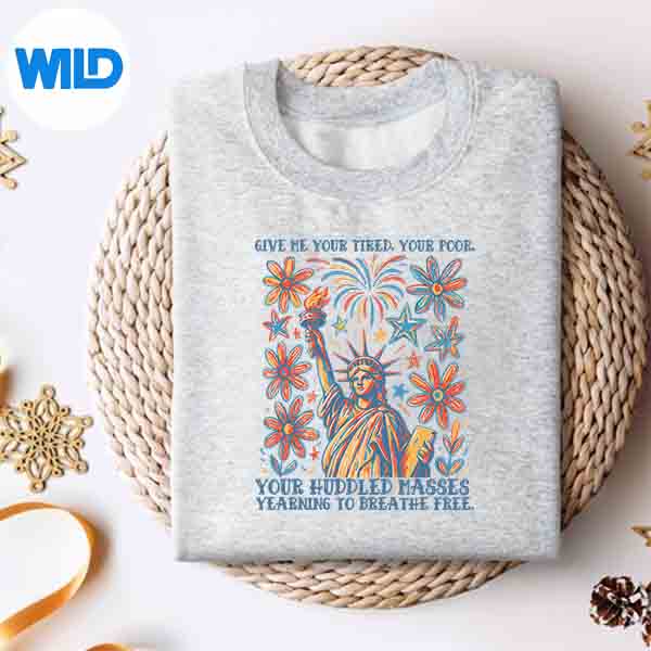 give me liberty SVG, Give Me Your Tired Your Poor Statue Of Liberty ...