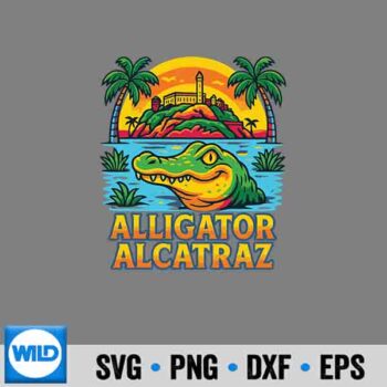 gator meme SVG, Meme Florida Everglades Alligator Alcatraz SVG - WildSvg