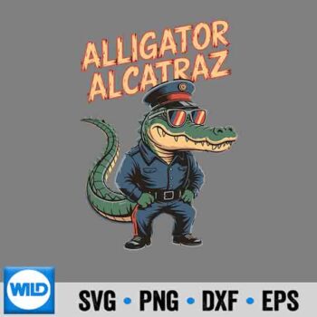 alcatraz gator prison SVG, Official Alligator Alcatraz Florida ...