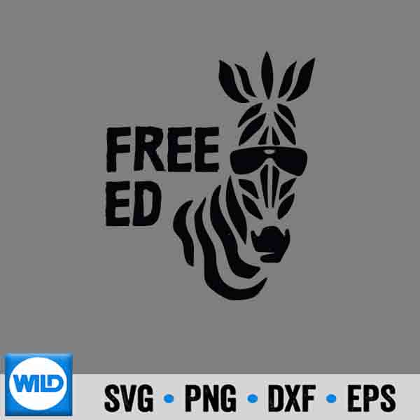 free ed zebra SVG, Runaway Zebra Free Ed The Tennessee Zebra Meme SVG ...