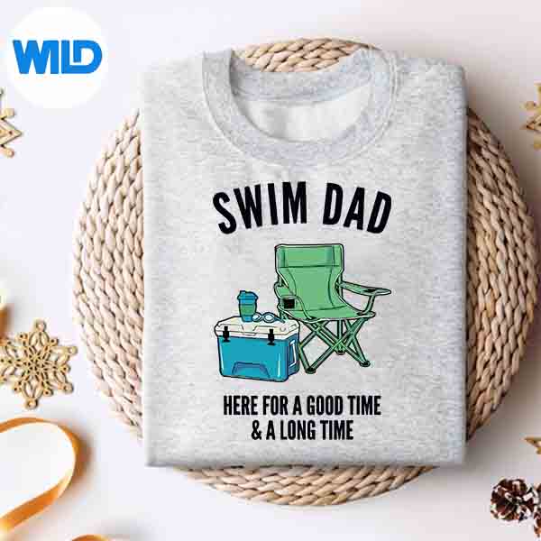 swimmer swim coach SVG, Swimming Swimmer Swim Dad Father Coach SVG ...
